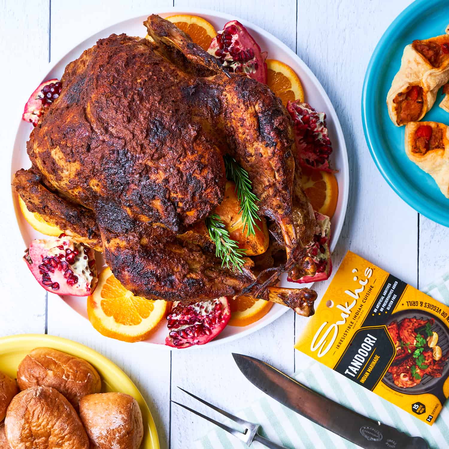 Tandoori Crusted Turkey - Sukhi's