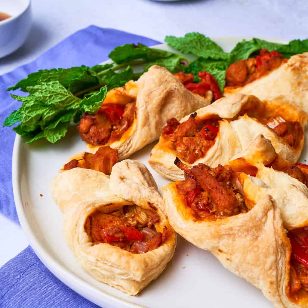 Chicken Tikka Masala Pastry Bites - Sukhi's