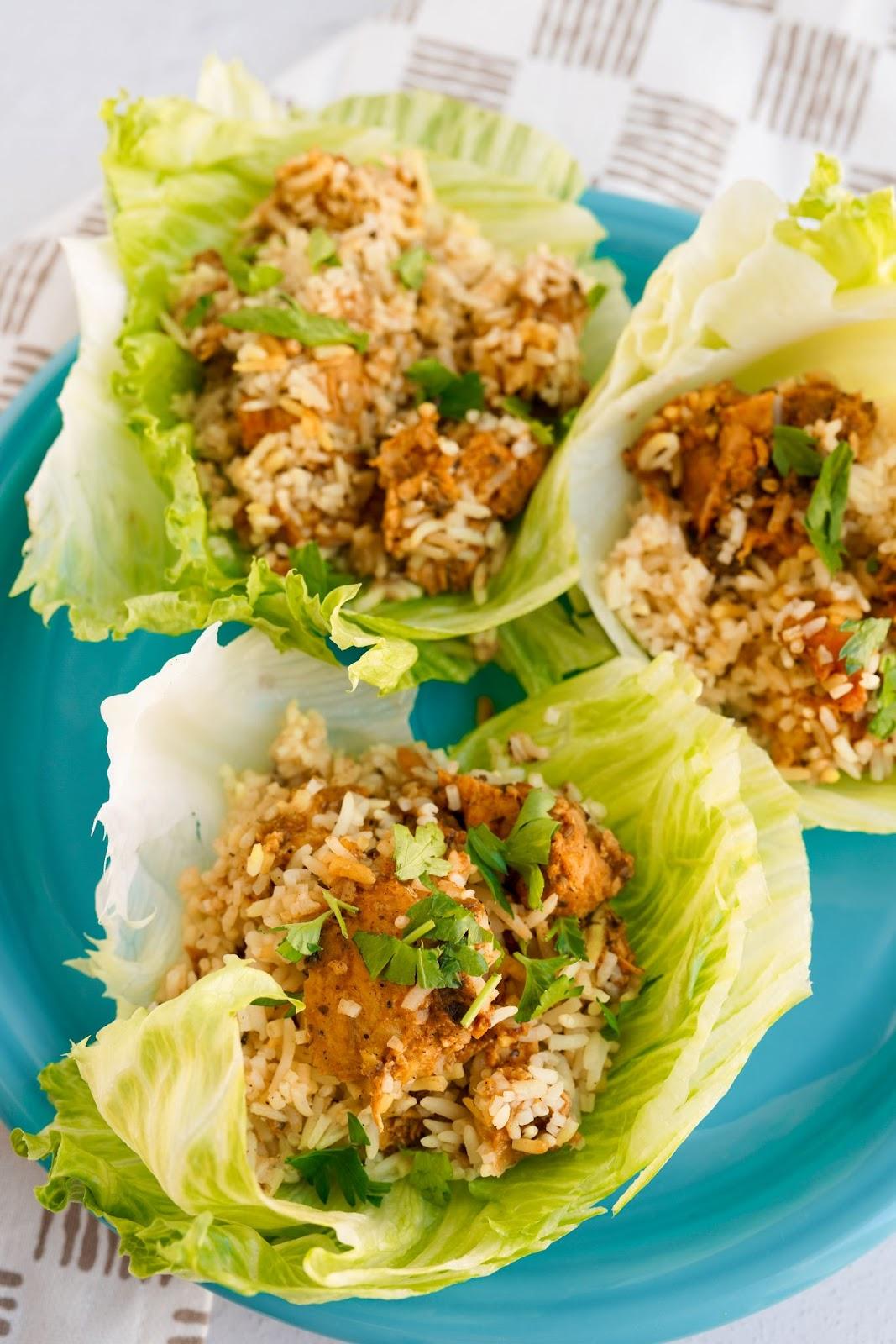 Chicken Biryani Lettuce Wraps: A Tantalizing Snack - Sukhi's